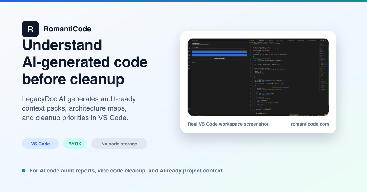 AI App Launch Audit Request Template | RomantiCode